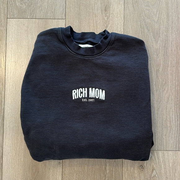 Tops | Tinx Rich Mom Gear Sweatshirt | Poshmark